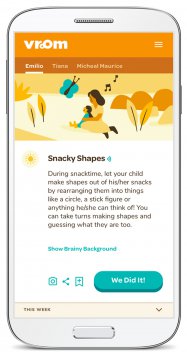 Vroom Uses Science of Early Learning to Spark Brain-Building Moments ...