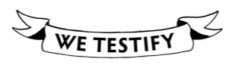 We Testify - Giving Compass