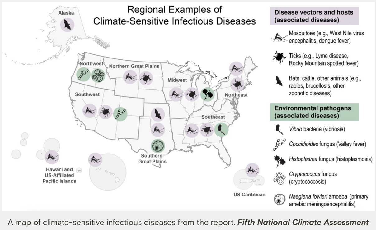 How Climate Change is Impacting the Spread of Diseases in the U.S ...